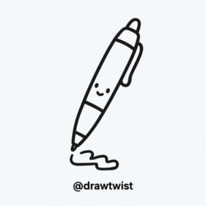 Pen Doodles: 25 Easy Drawing Ideas for Beginners - drawtwist.com