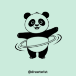 30 Easy Cute Panda Doodles Drawing Ideas - drawtwist.com
