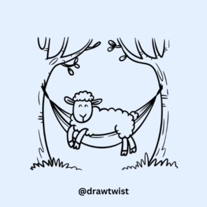 25 Easy Cute Sheep Doodles Drawing Ideas - drawtwist.com