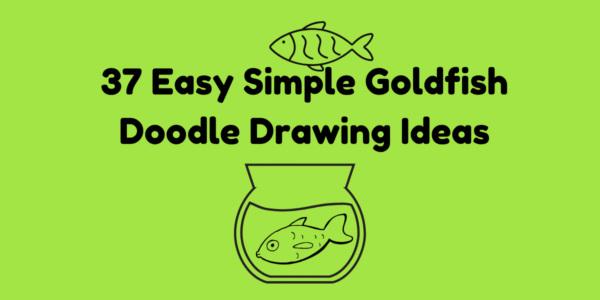 37 Easy Simple Goldfish Doodle Drawing Ideas - drawtwist.com