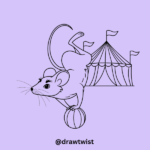 27 Easy Cute Mouse Doodle Drawing Ideas - drawtwist.com