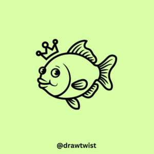 37 Easy Simple Goldfish Doodle Drawing Ideas - drawtwist.com