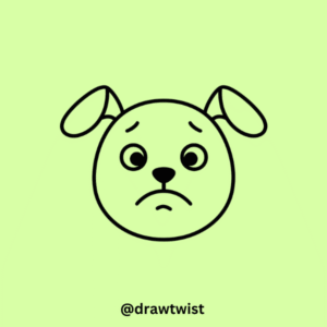 35 Cute Easy Dog Doodle Drawing Ideas - drawtwist.com