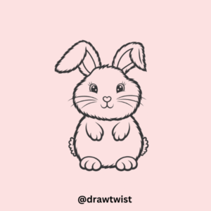 50 Easy Cute Bunny/Rabbit Doodle Drawing Ideas - drawtwist.com