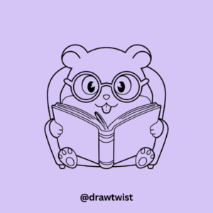 25 Cute Hamster Doodle Drawing Ideas - drawtwist.com