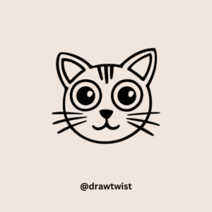 41 Easy Cute Cat Doodle Drawing Ideas - drawtwist.com