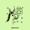 31 Easy Donkey Doodle Drawing Ideas - drawtwist.com