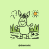 31 Easy Donkey Doodle Drawing Ideas - drawtwist.com