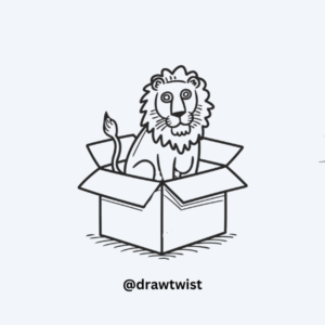 33 Easy Lion Doodle Drawing Ideas - drawtwist.com