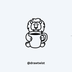 33 Easy Lion Doodle Drawing Ideas - drawtwist.com