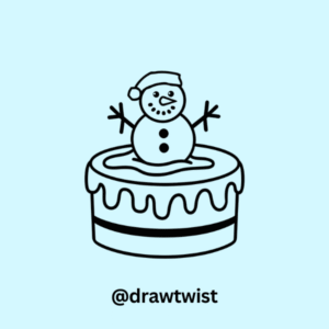 33 Easy Cake Doodle Ideas - drawtwist.com