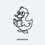 37 Duck Doodle Drawing Ideas - drawtwist.com