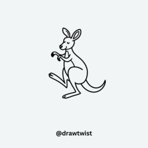 37 Easy Kangaroo Doodle Drawing Ideas - drawtwist.com