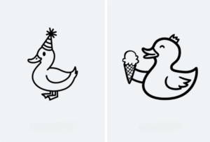 37 Duck Doodle Drawing Ideas - drawtwist.com