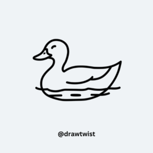 37 Duck Doodle Drawing Ideas - drawtwist.com