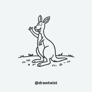 37 Easy Kangaroo Doodle Drawing Ideas - drawtwist.com