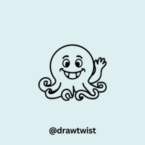 35 Easy Octopus Doodle Ideas to Try - drawtwist.com
