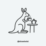 37 Easy Kangaroo Doodle Drawing Ideas - drawtwist.com