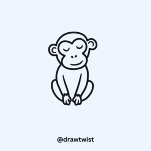 41 Easy Monkey Doodle Drawing Ideas to Try - drawtwist.com