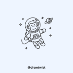 41 Easy Monkey Doodle Drawing Ideas to Try - drawtwist.com