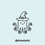35 Easy Octopus Doodle Ideas to Try - drawtwist.com