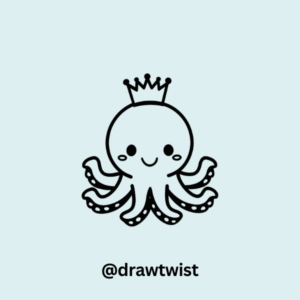 35 Easy Octopus Doodle Ideas to Try - drawtwist.com