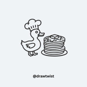 37 Duck Doodle Drawing Ideas - drawtwist.com