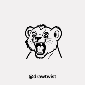 33 Easy Tiger Doodle Ideas - drawtwist.com
