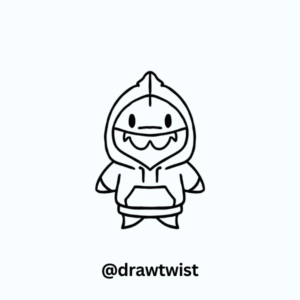 37 Simple Shark Doodles to Draw - drawtwist.com