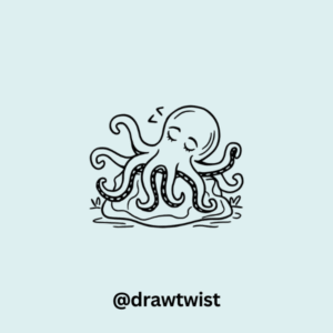 35 Easy Octopus Doodle Ideas to Try - drawtwist.com