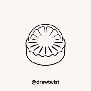 33 Easy Cake Doodle Ideas - drawtwist.com