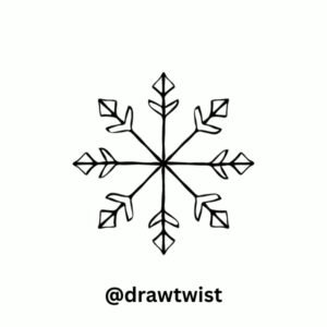 33 Snowflake Doodle Ideas - drawtwist.com