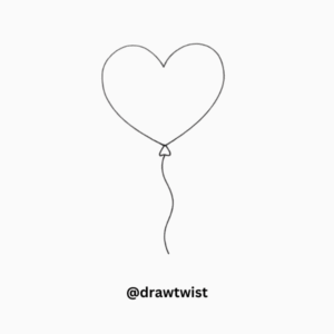 29 Easy Balloon Doodle Drawing Ideas to Try Today - drawtwist.com