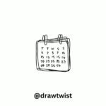 26 Easy, Cute New Year Doodle Drawing Ideas - drawtwist.com