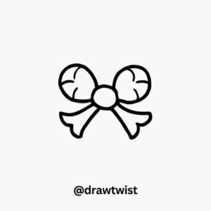 Bow Doodle Drawing Ideas: 25 Cute and Easy Sketches - drawtwist.com
