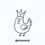 37 Simple Chicken Doodle Ideas to Draw - drawtwist.com