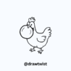 37 Simple Chicken Doodle Ideas to Draw - drawtwist.com