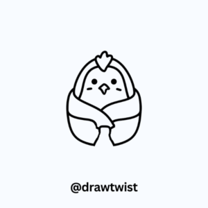 37 Simple Chicken Doodle Ideas to Draw - drawtwist.com