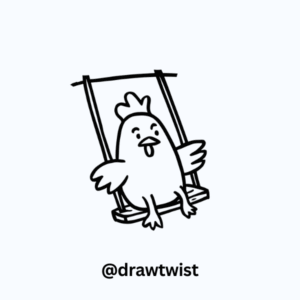 37 Simple Chicken Doodle Ideas to Draw - drawtwist.com