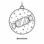 31 Easy Christmas Ornament Doodle Ideas - drawtwist.com