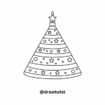 31 Easy Christmas Ornament Doodle Ideas - drawtwist.com