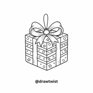 31 Easy Christmas Ornament Doodle Ideas - drawtwist.com