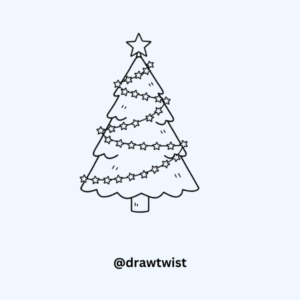 How to Draw Christmas Tree (8 Easy Step Guide For Beginners ...
