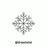 33 Snowflake Doodle Ideas - drawtwist.com
