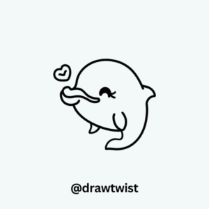 39 Adorable Dolphin Doodle Ideas for Simple Sketching - drawtwist.com