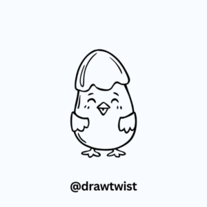 37 Simple Chicken Doodle Ideas to Draw - drawtwist.com