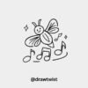 30 Creative Firefly Doodle Ideas for Easy and Fun Drawing Inspiration ...