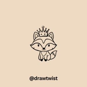37 Easy Fox Doodles to Try - drawtwist.com