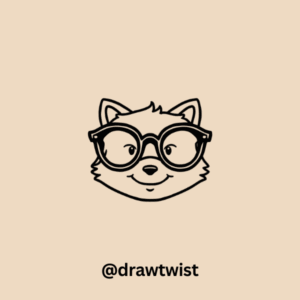 37 Easy Fox Doodles to Try - drawtwist.com