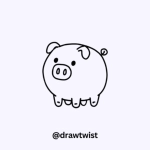 45 Cute Animal Doodle Ideas for Beginners - drawtwist.com